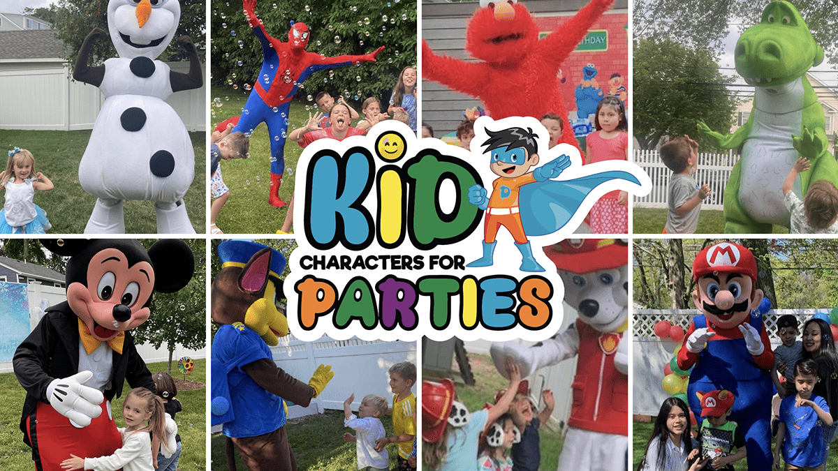 Join Our Team - Kid Characters For Parties